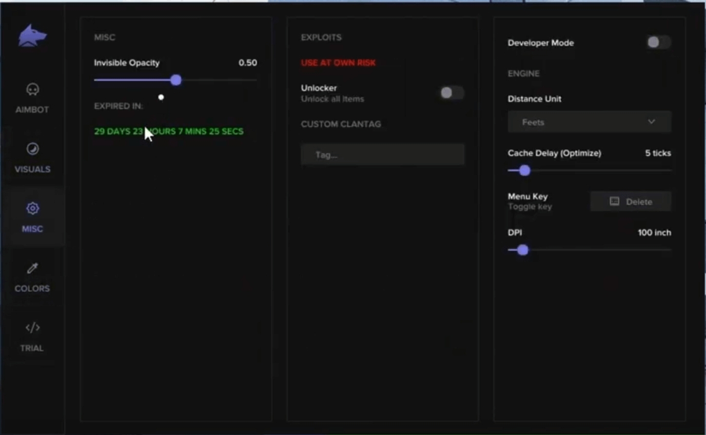 Buy private cheat FECURITY for For COD MW 2 / Warzone 2 on goldencheats ...