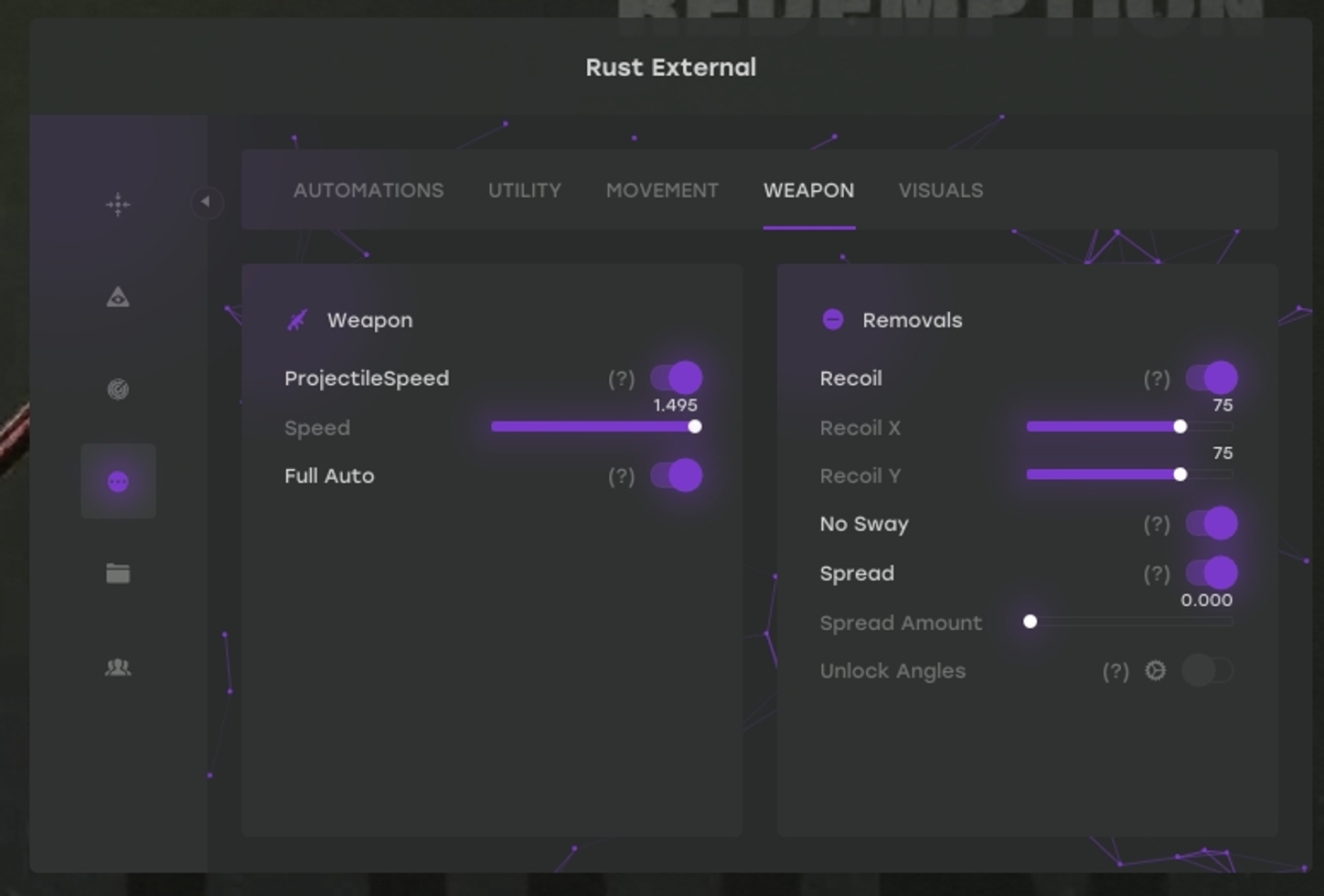 Buy private cheat MATRIX EXTERNAL for Rust on goldencheats.ru ...