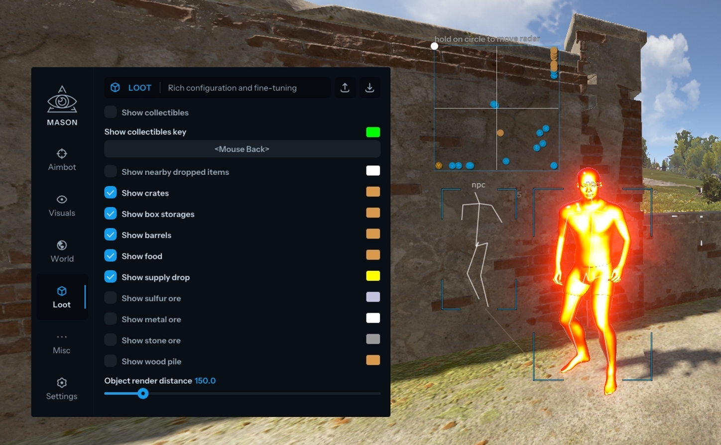 Buy private cheat MASON Cheat for Rust on goldencheats.ru - GoldenCheats