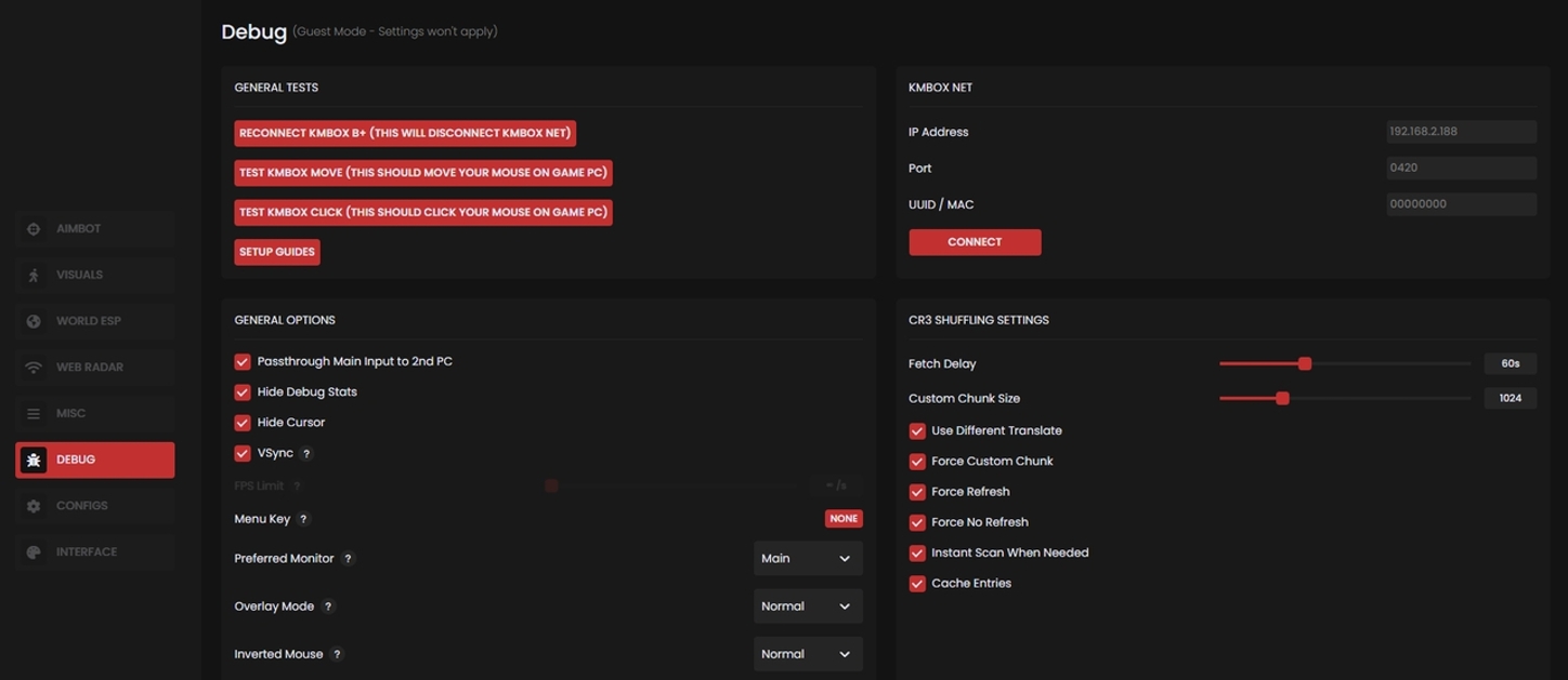 Buy private cheat Blurred Rust DMA for DMA CHEATS on goldencheats.ru ...
