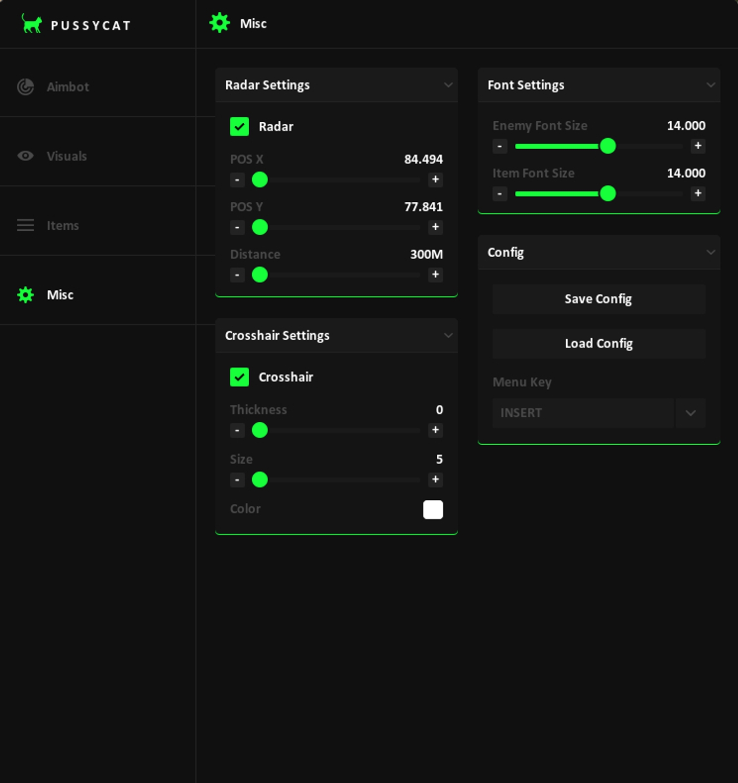 Buy private cheat PUSSYCAT for Deadside on goldencheats.ru
