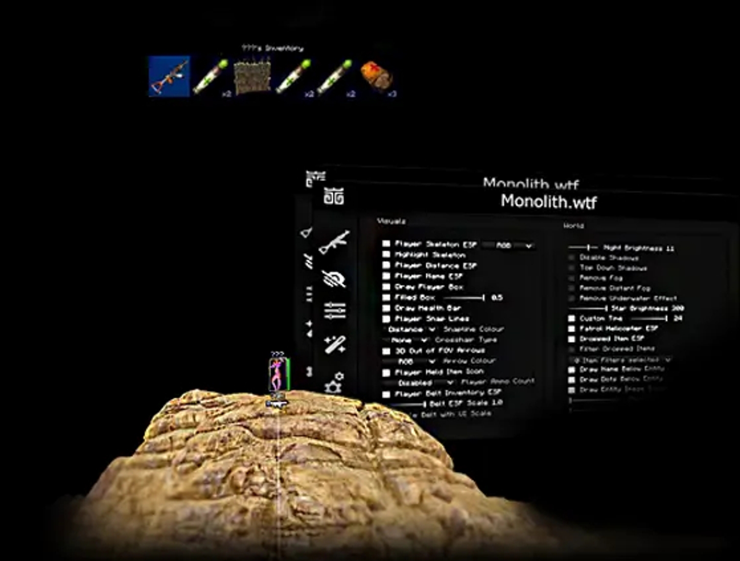 Купить приватный чит MONOLITH для Rust на сайте goldencheats.ru