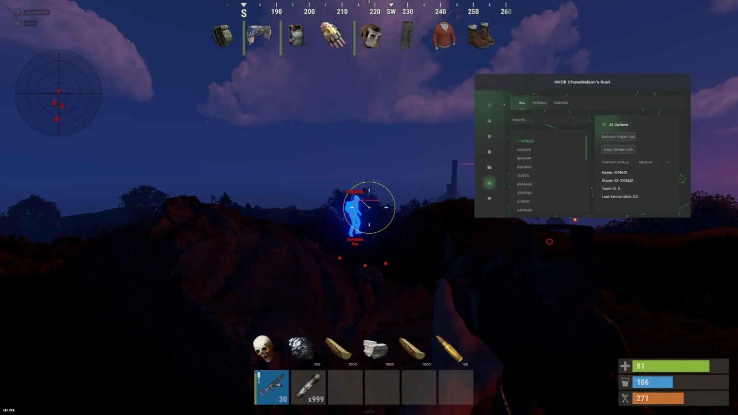 Buy private cheat Matrix for Rust on goldencheats.ru - GoldenCheats