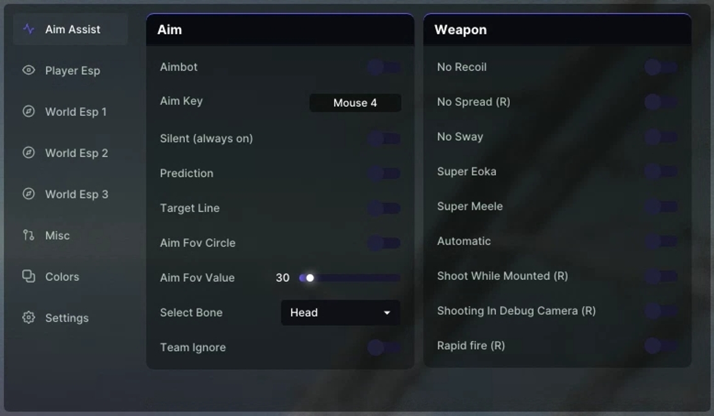 Buy private cheat MACROHOOK Pro for Rust on goldencheats.ru - GoldenCheats